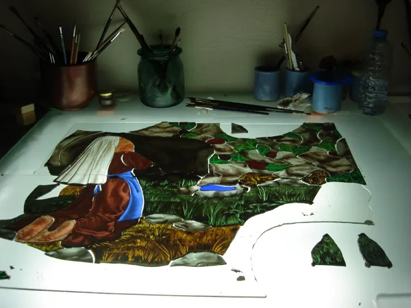 Emilie Séguret - Vitrailliste - Office de tourisme Conques-Marcillac